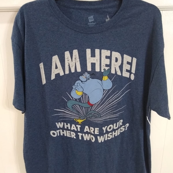 Hanes | Shirts | New Mens Hanes Disney Parks Genie Aladdin Tee | Poshmark